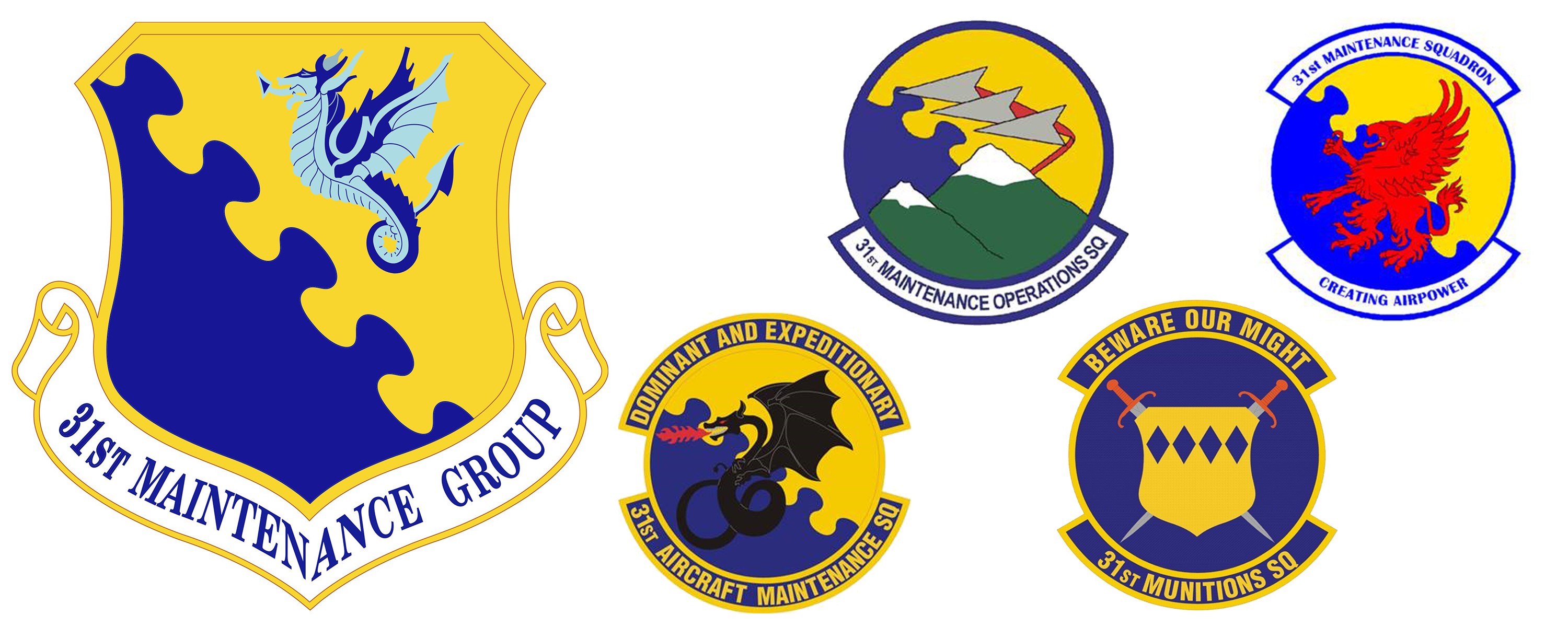 Aviano Air Base > Units > 31st Maintenance Group